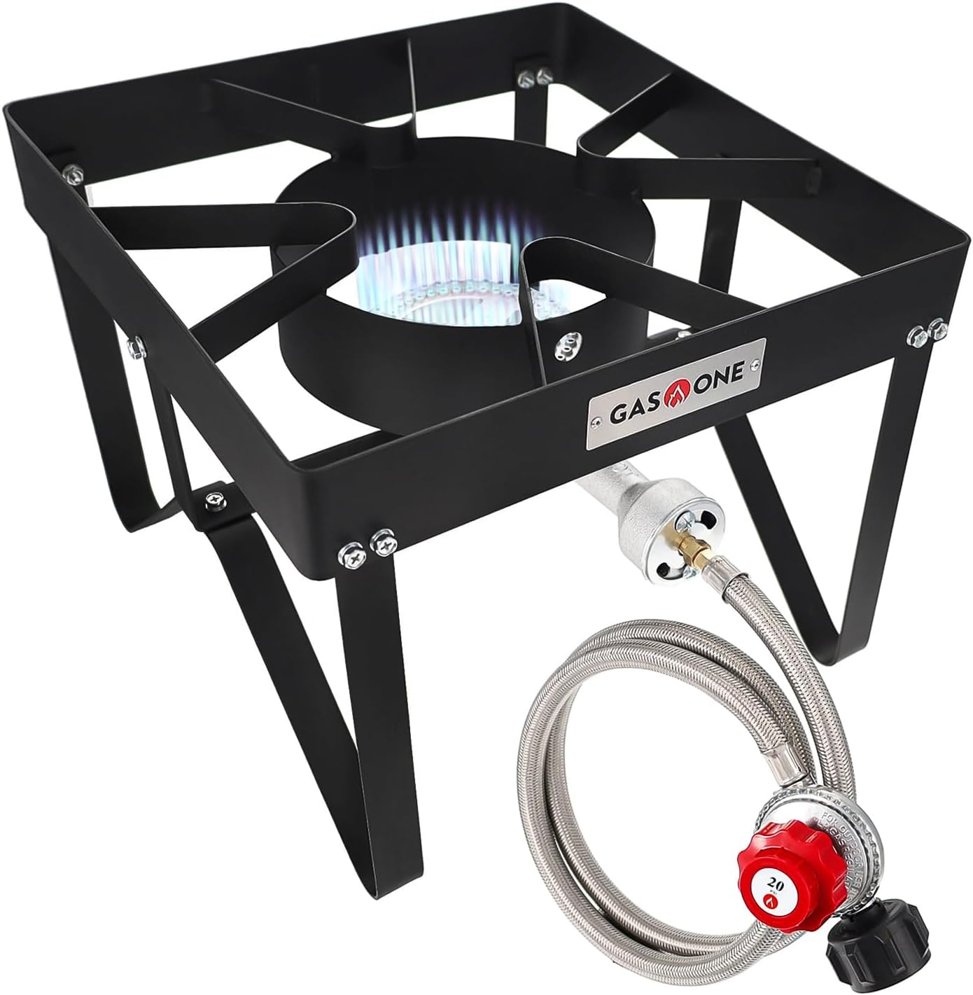 Amazon.com: XtremepowerUS High Pressure Stove Single Burner w/Regulator ...
