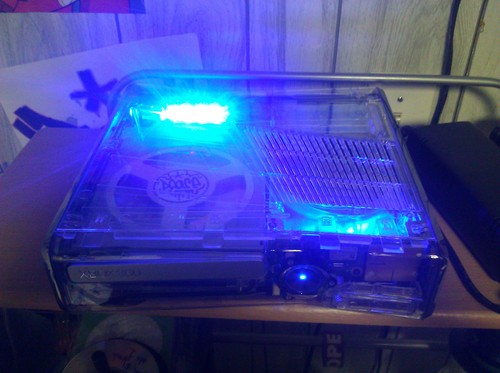 Amazon.com: Xbox 360 Slim Crystal Clear GhostCase - CRYSTAL CLEAR ...