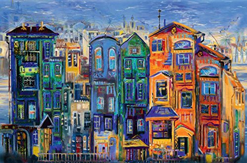 Kayra Decor Buildings on Canvas 3D Wallpaper Print Decal Deco Indoor ...