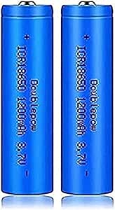 Amazon.com: MYZKTO Rechar Teries, Ion Rechar Teries 3.7V 1200mAh ICR ...