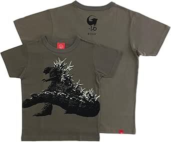 Amazon.co.jp: 日本製 半袖Tシャツ ゴジラ-1.0｜OJICO 蓄光Tシャツ ユニセックス キッズ レディース メンズ チャコールグレー 【Official】 : ファッション