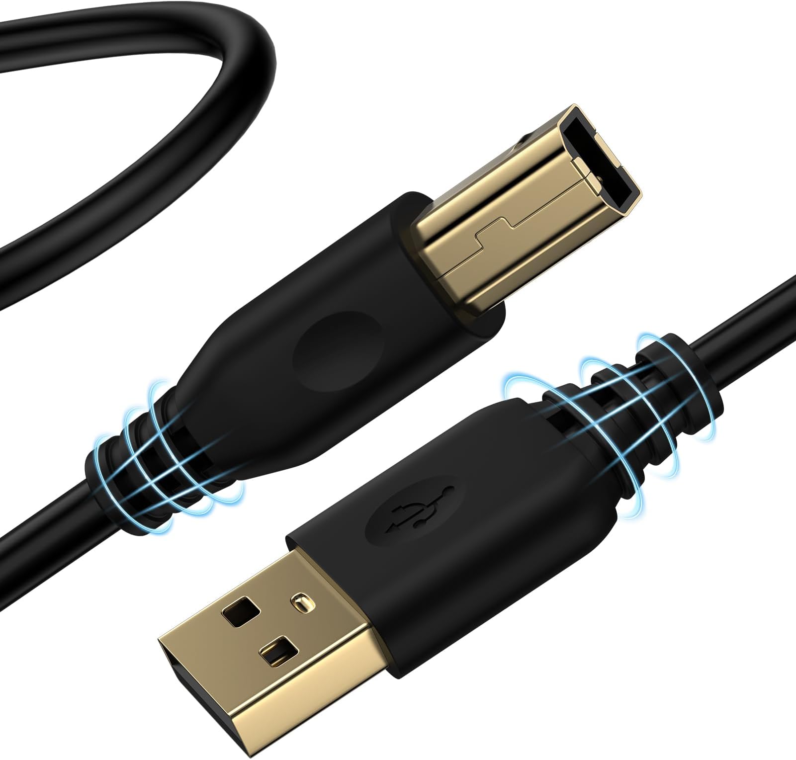Amazon.com: UGREEN 5ft USB A to B Printer Cable - High-Speed for HP ...