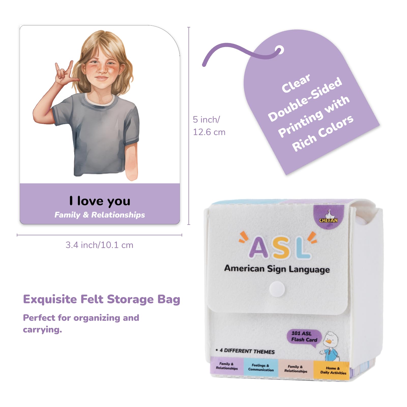 Snapklik.com : ASL Flash Cards, 101 American Sign Language Flash Cards ...