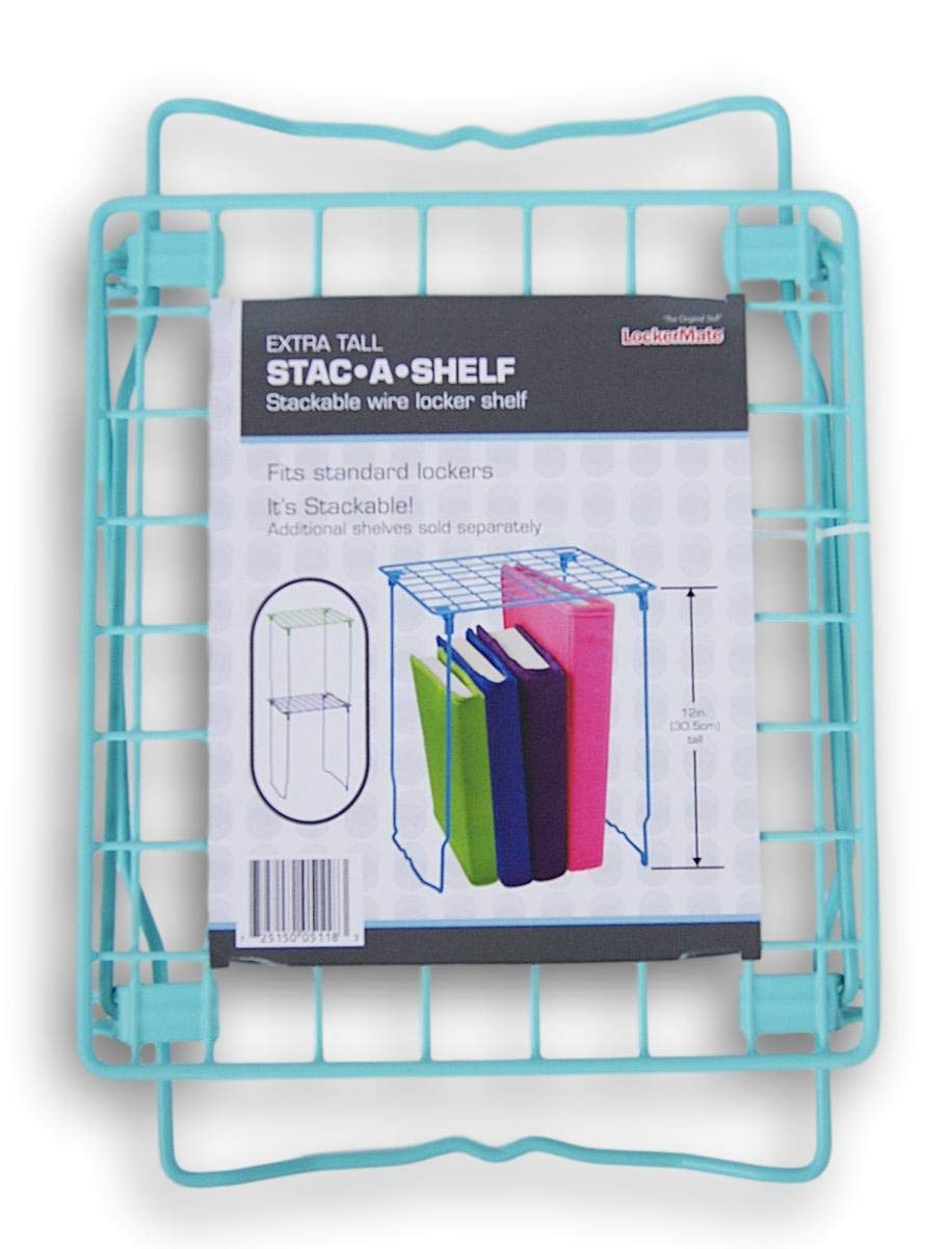 Lockermate Stac-a-Shelf - Pastel Blue Green - 12" : Amazon.in: Home ...