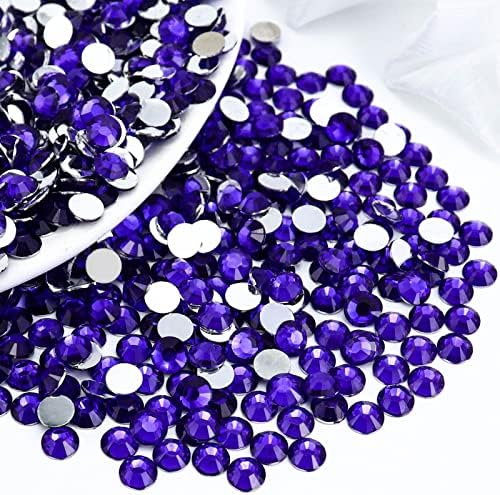 Amazon.com: 11000Pcs Purple Rhinestones Flatback with b7000 Glue for ...