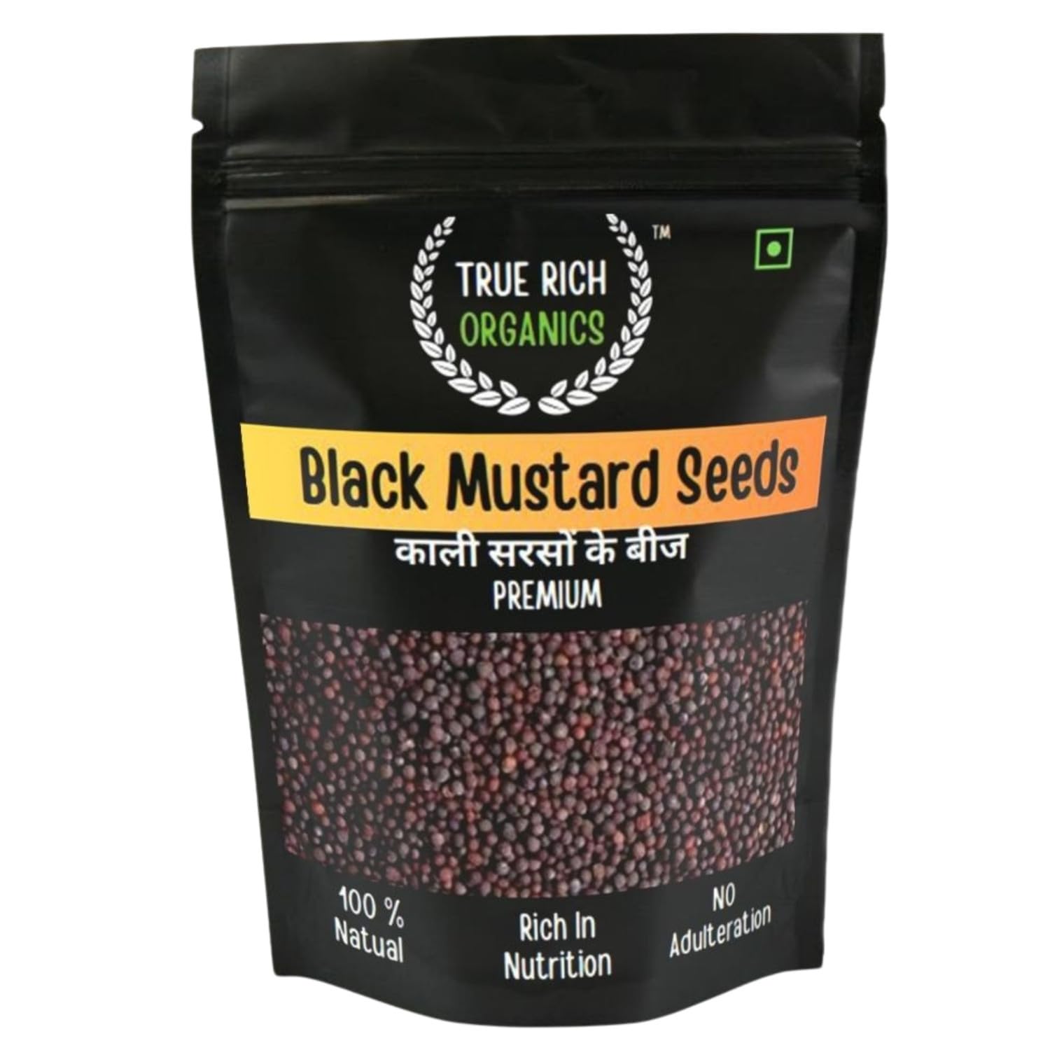 True Rich Organics Premium Black Mustard (Kali Sarson) | Rai (250 g ...