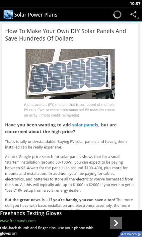 DIY Solar Power - App on the Amazon Appstore