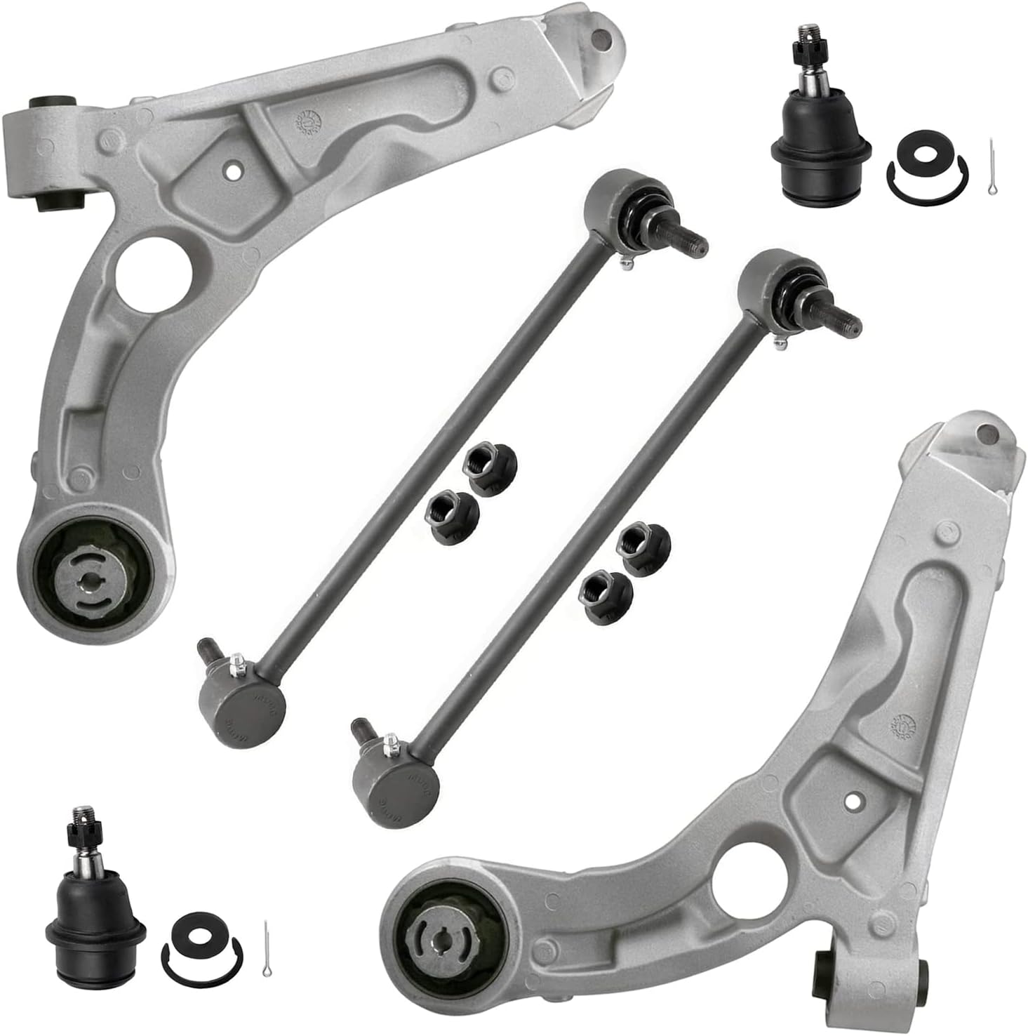 Amazon.com: Detroit Axle - FWD Front Lower Control Arms Kit for 2014-2018 Jeep Cherokee 2015 ...