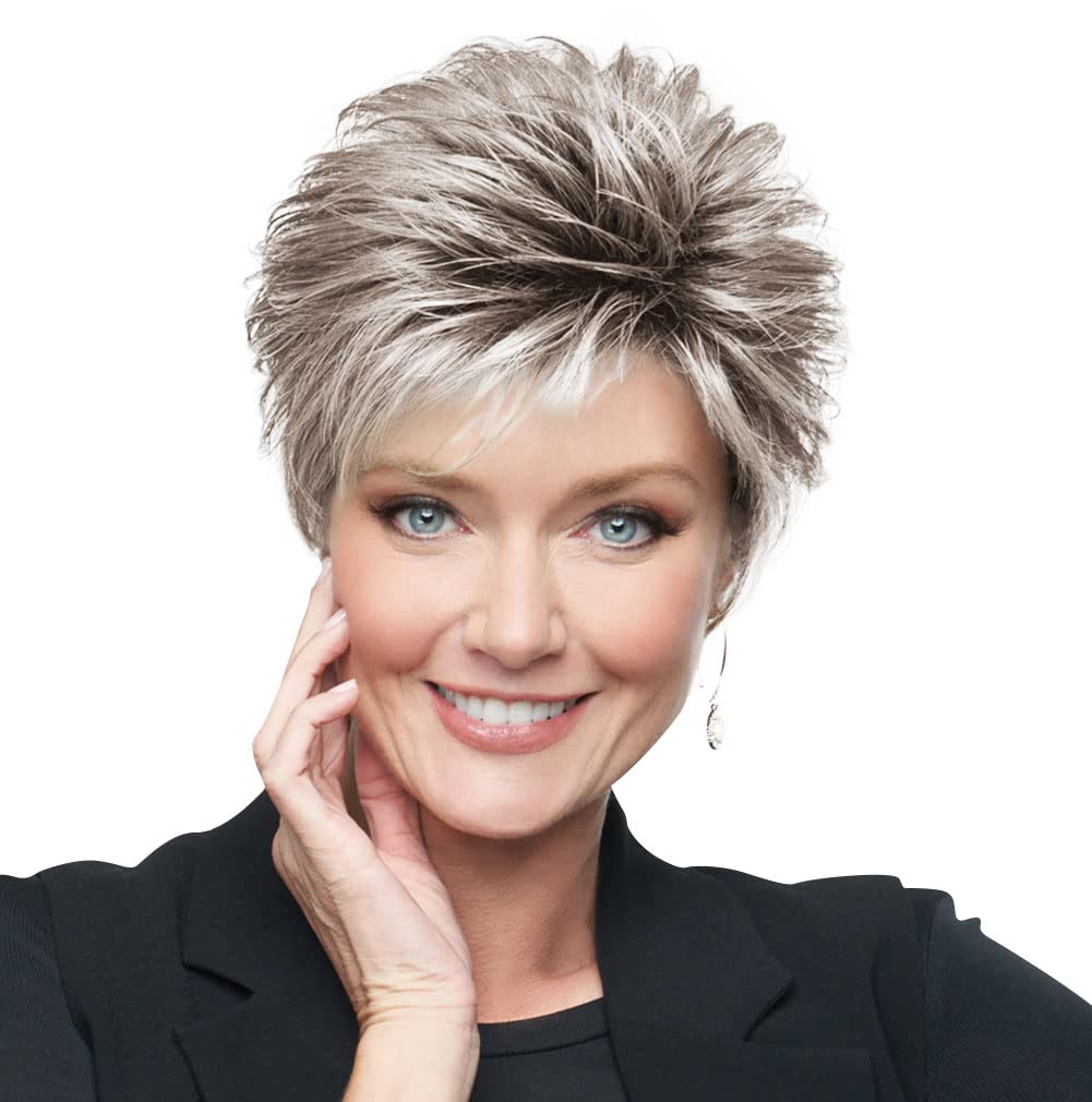 Amazon.com : Raquel Welch Candid Capture Short Chic Textured Crop Wig ...