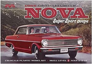 Amazon.com: Moebius Models 2322 1965 Chevy Nova Super Sport : Arts ...