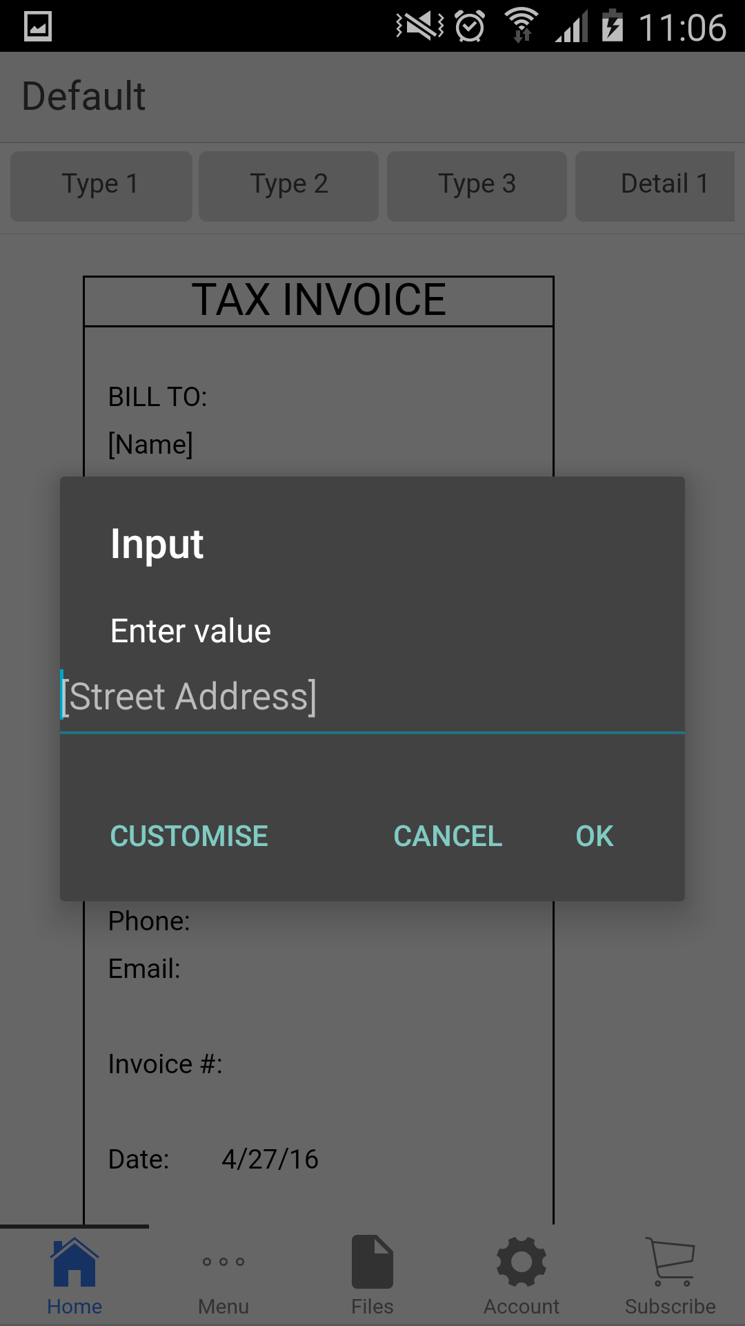 Business Invoice:Amazon.com:Appstore for Android
