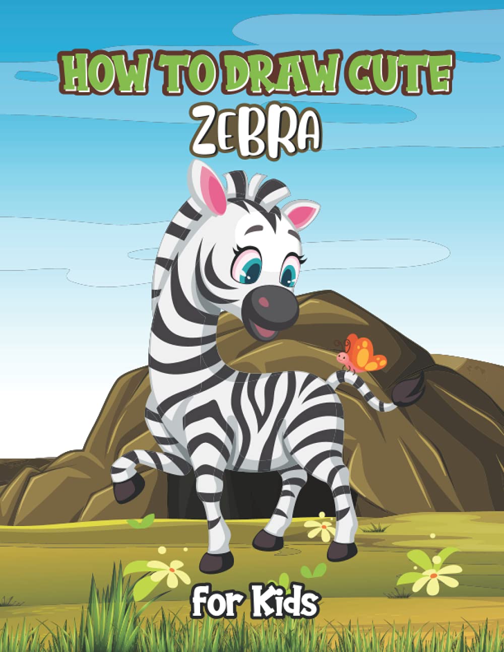 How To Draw A Cute Zebra
