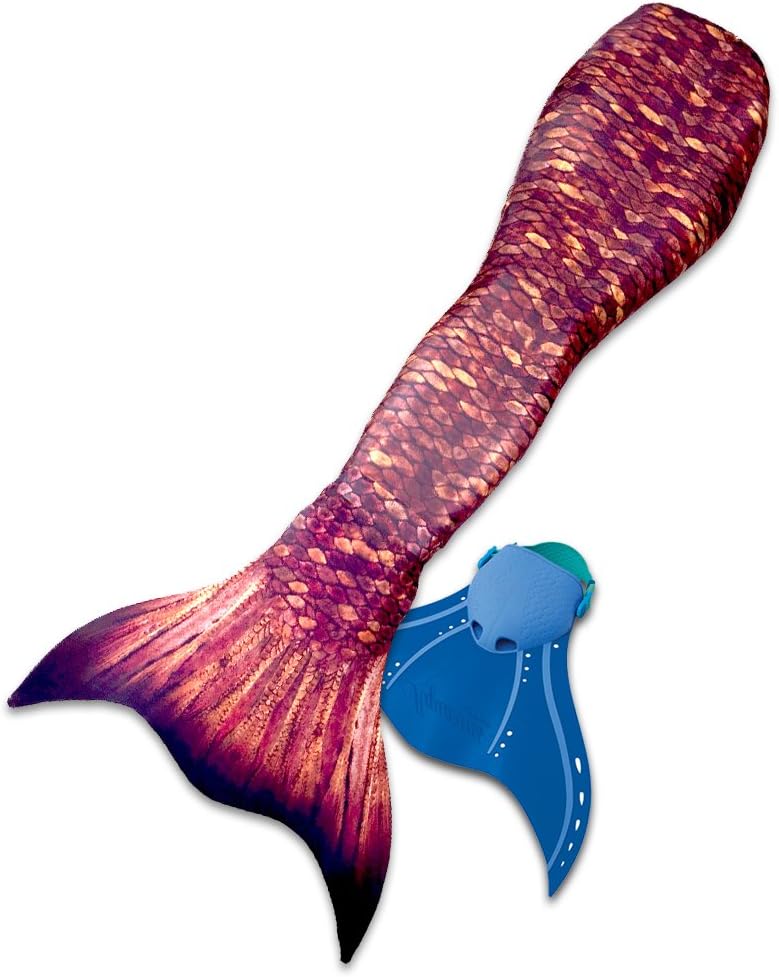 Mertailor Mermaid Tails for Swimming by with Monofin - Adults (Small ...