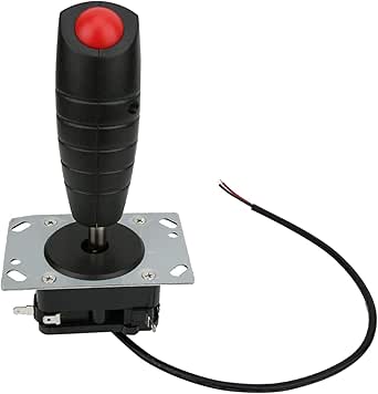 BusoTh Joystick 8 Way Flight Joystick With Top Fire Button, Push ...