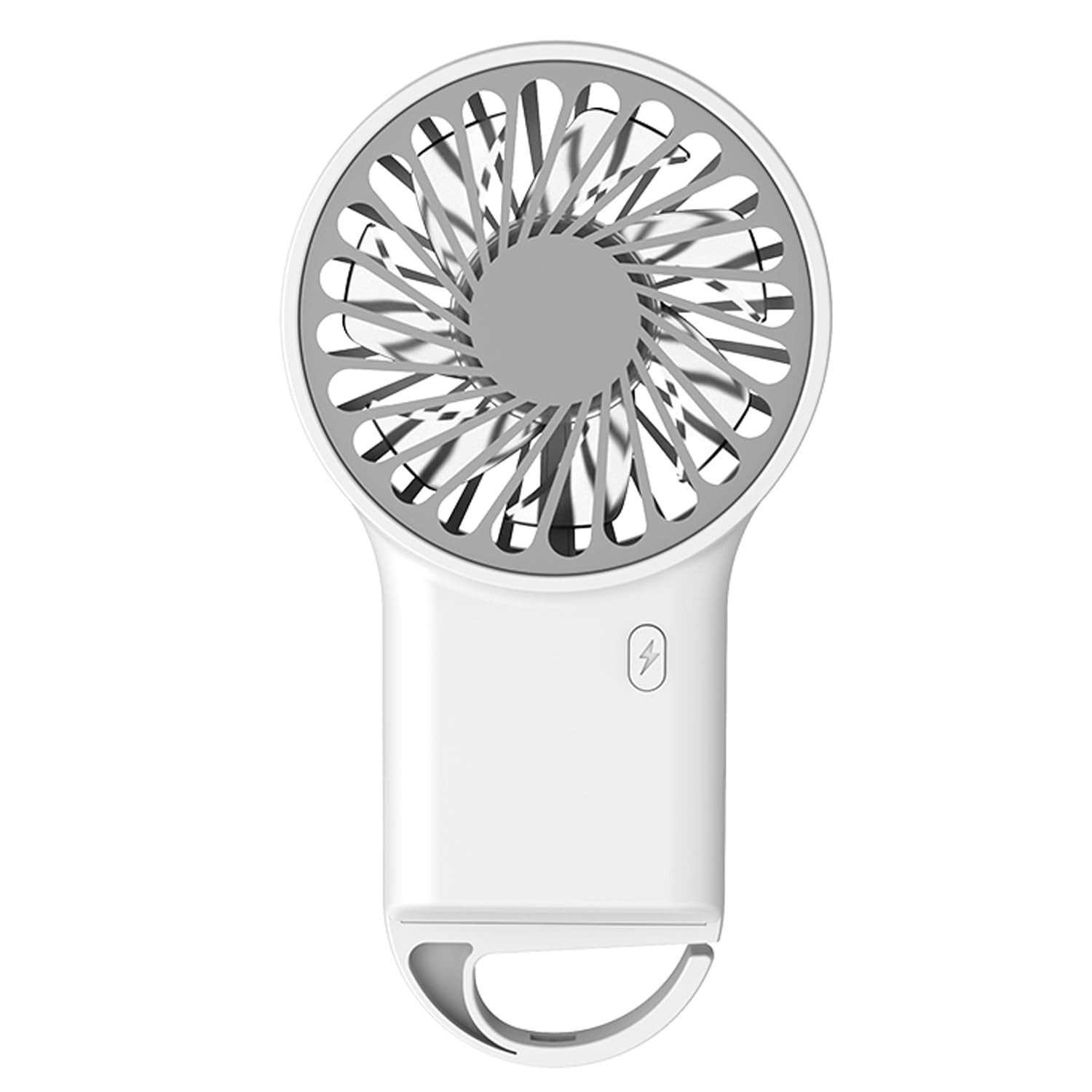 Amazon.com: HUGOOD Mini Portable Fan Powerful Handheld Fan Rechargeable ...