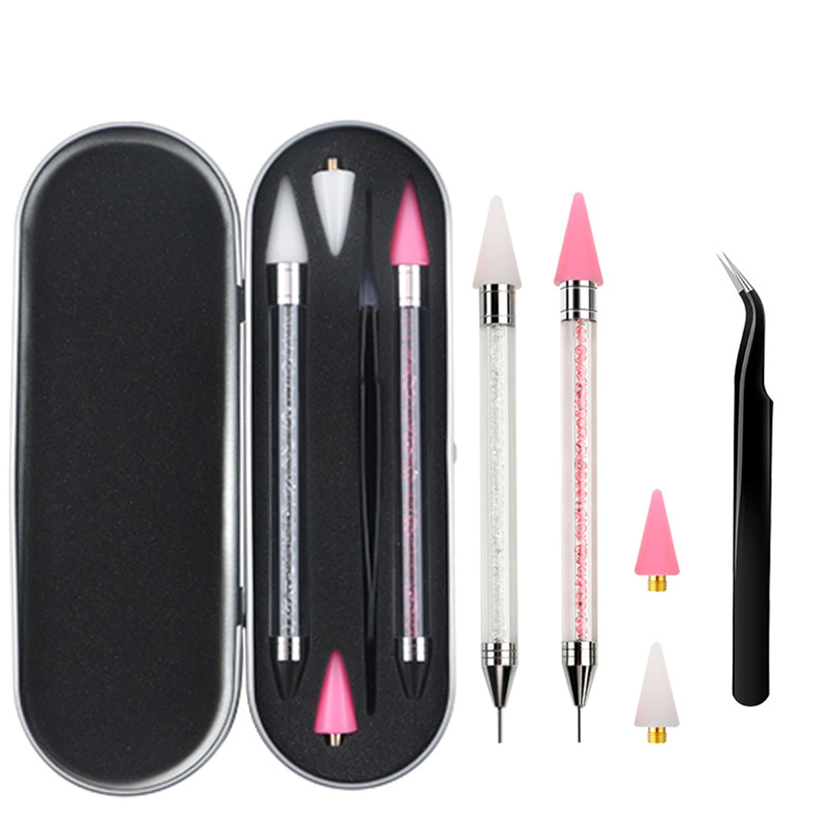 Amazon.com: Hcirjhie Rhinestone Picker Tool 2 Acrylic Handle ...