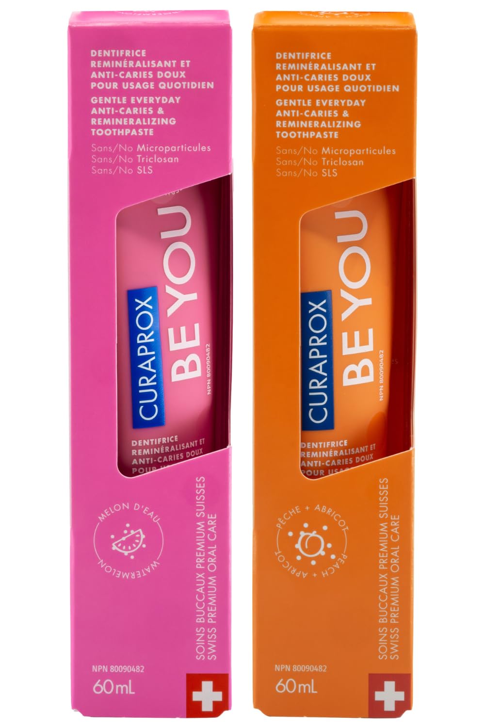 Curaprox Be You Teeth Whitening Toothpaste - Gentle Low Fluoride ...