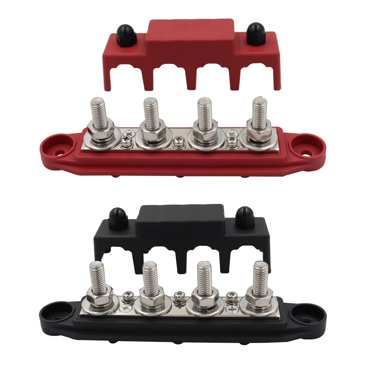 Amazon.com: Maernz 1 Pair 5/16" 4（M8） Stud 12 Volt Power Distribution ...