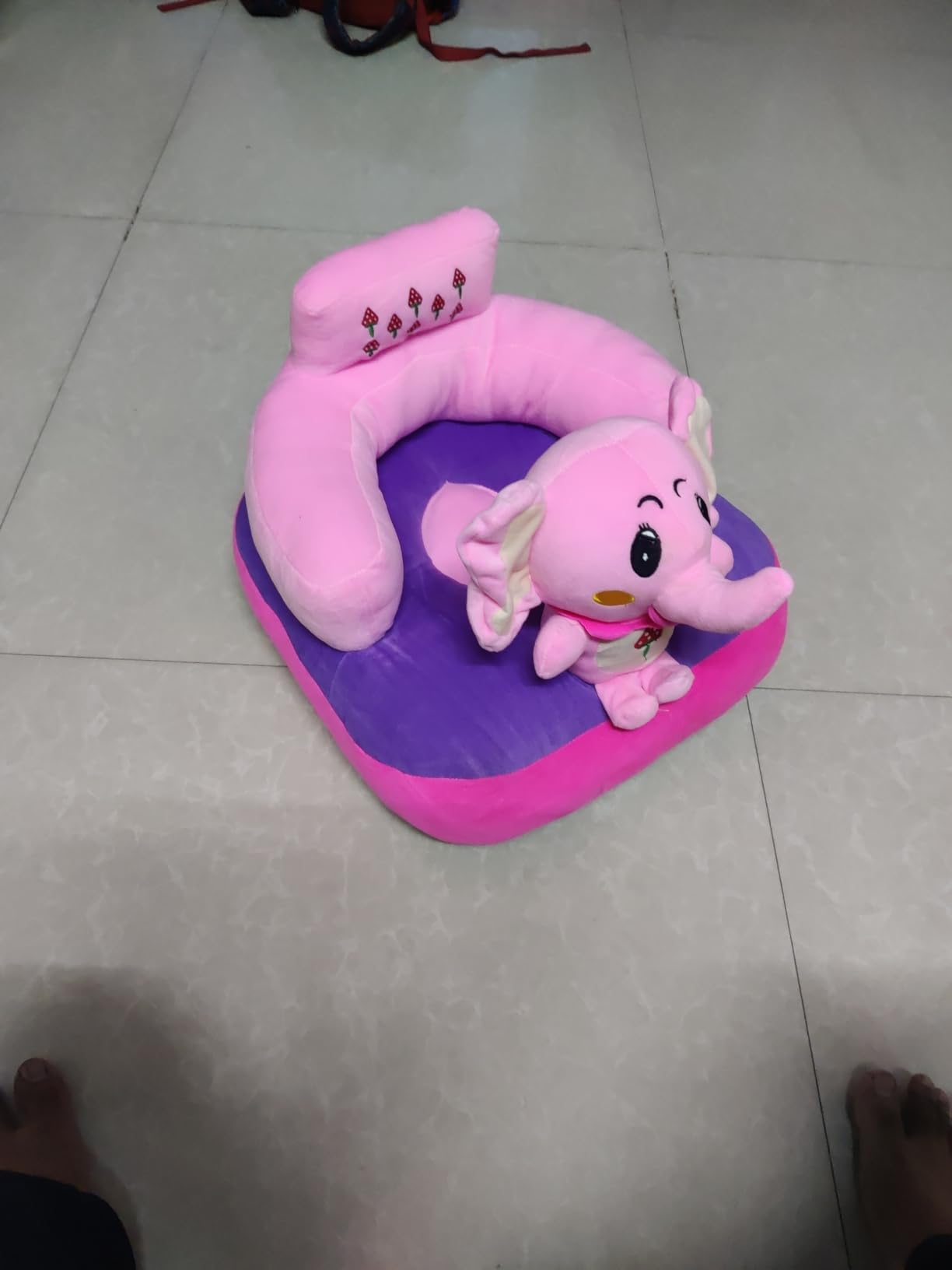 HELLO BABY Soft Plush Cushion Baby Sofa Seat Or Rocking Chair For Kids ...