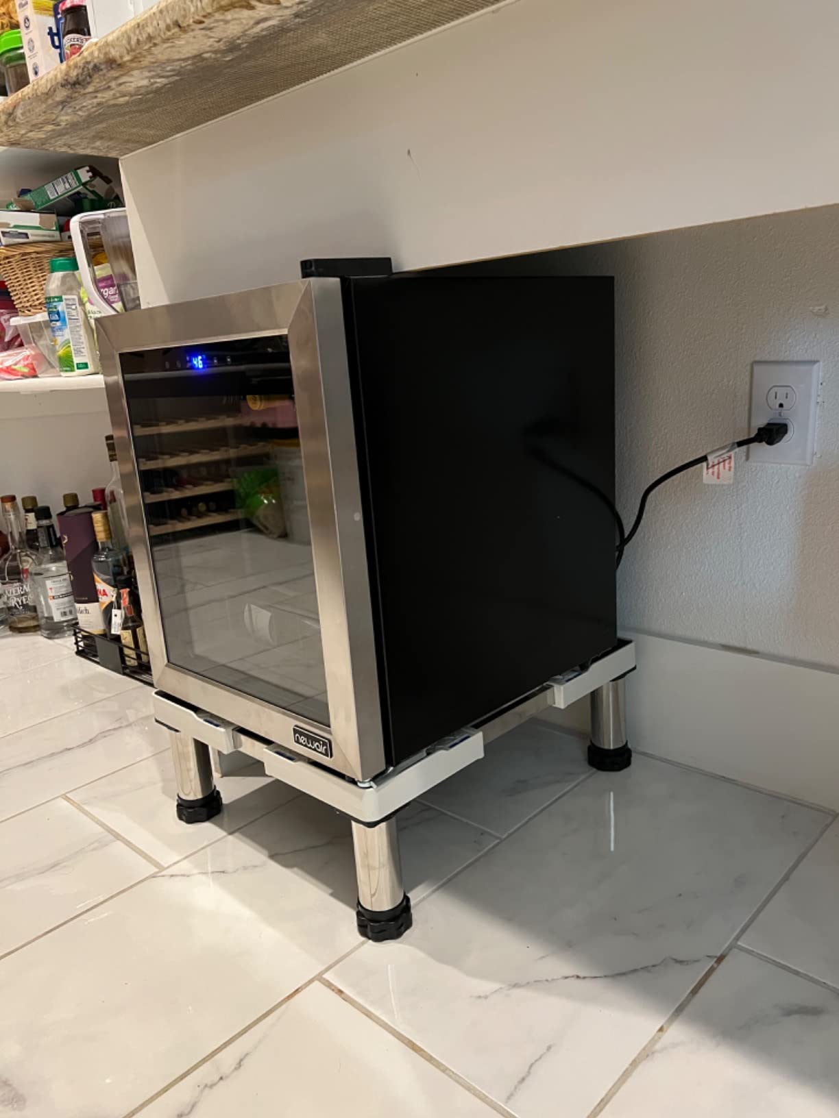 $8/mo - Finance SEISSO Fridge Stand-Adjustable Washing Machine Base ...