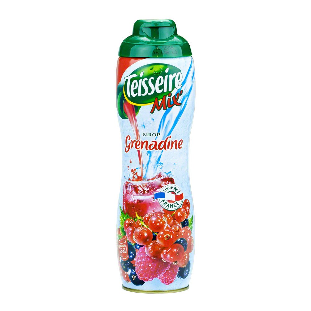 Amazon.com: Grenadine Teisseire French Syrup Grenadine concentrate ...