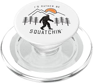Amazon.com: Sasquatch Meme - I'd Rather Be Squatchin - Bigfoot Fan ...