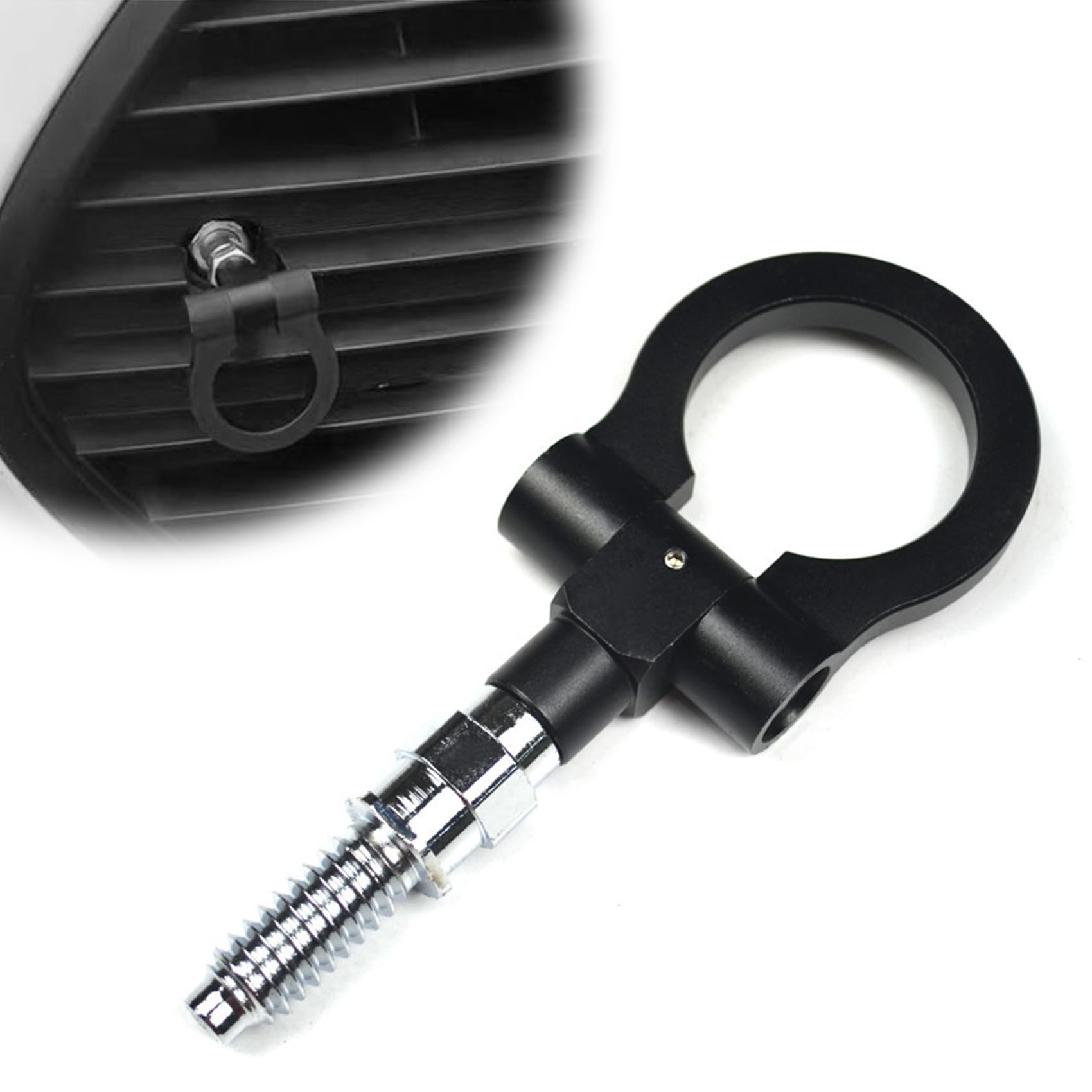 Snapklik.com : NTNEV Car Front Bumper Tow Hook, Universal Car Front ...