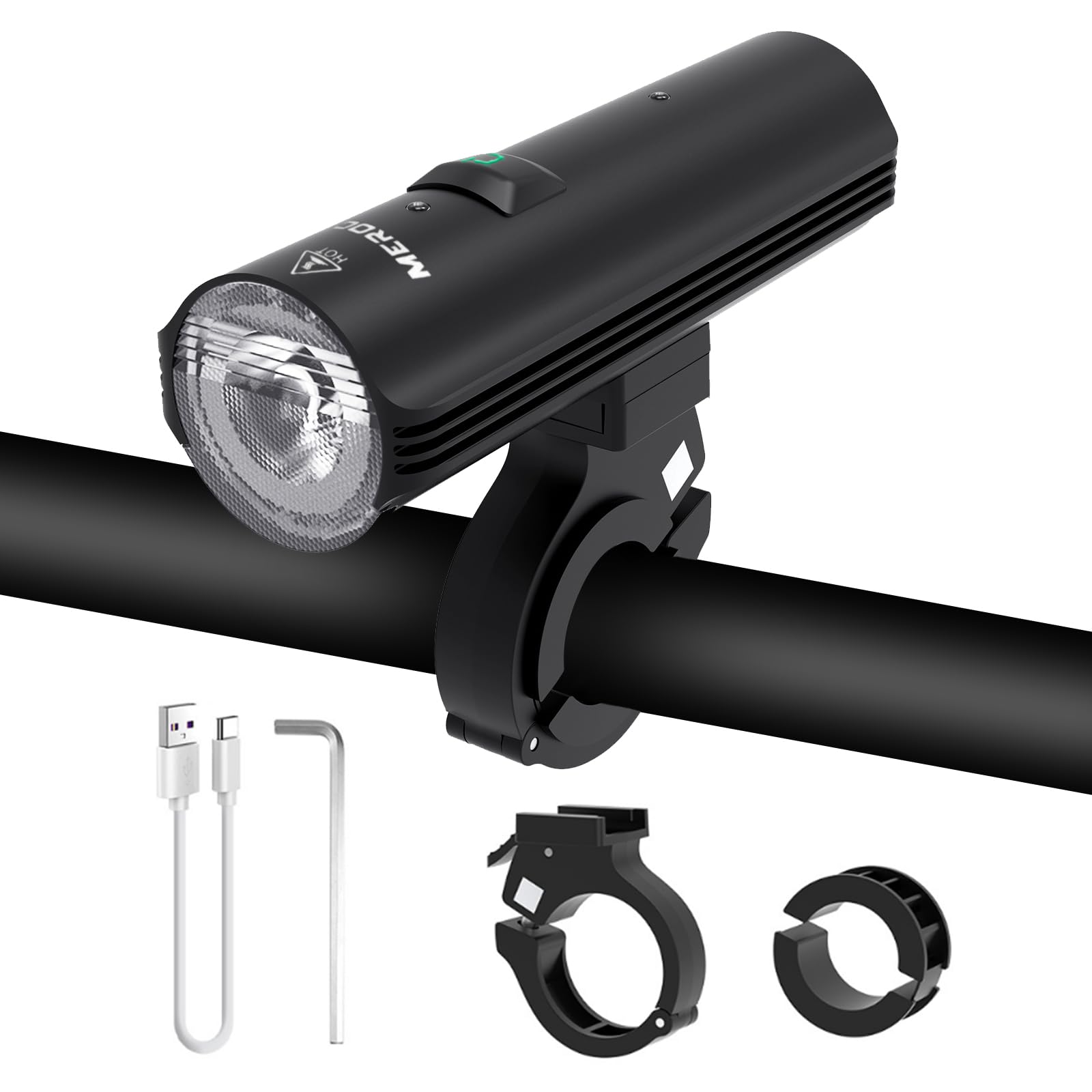 Amazon.com : JINKEY Bike Light for Night Riding, 1000 Lumens Bike Headlight 4500mAh Rechargeable ...