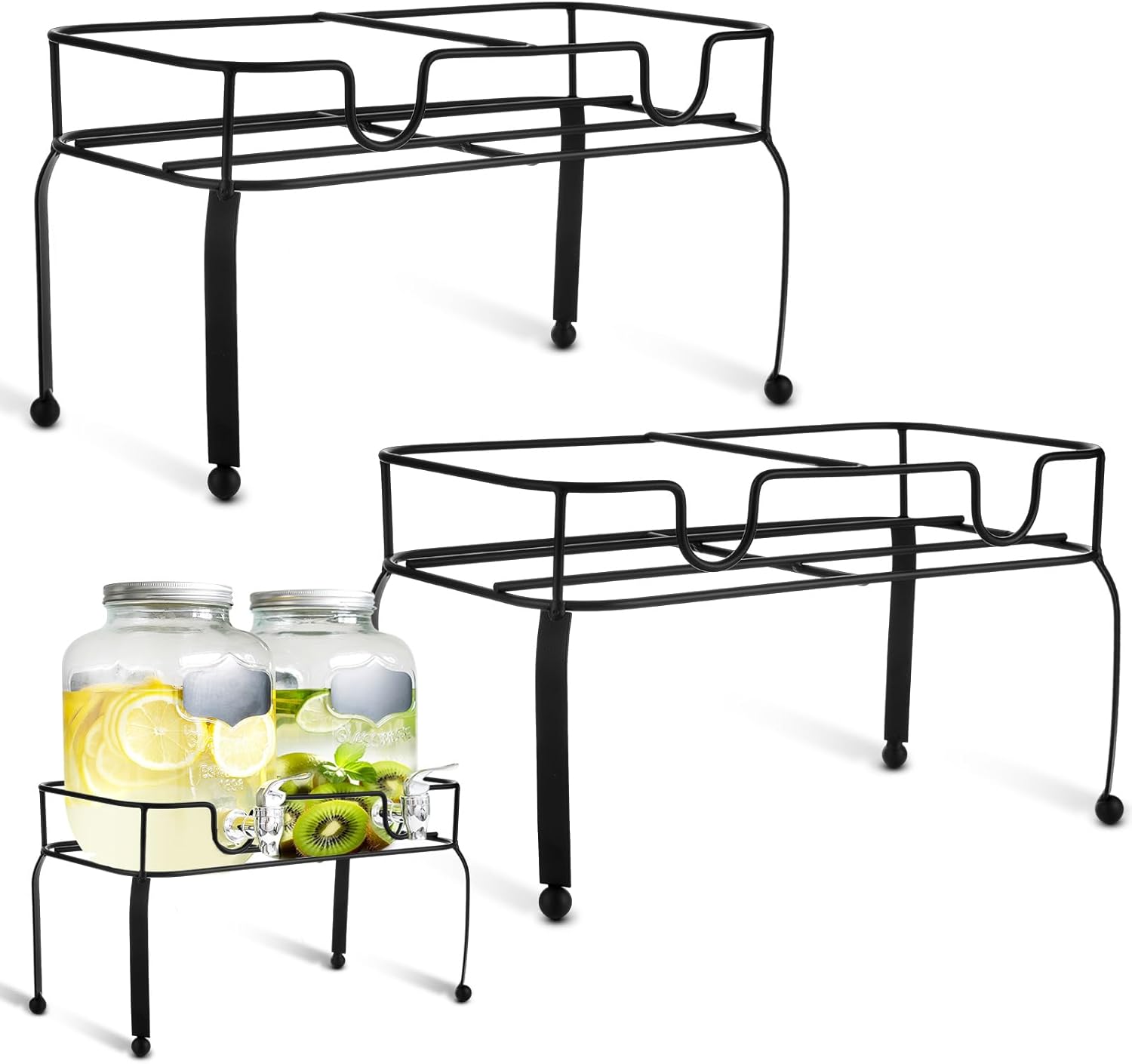 Amazon.com | Gisafai 2 Pcs Beverage Dispenser Stand for Parties ONLY ...