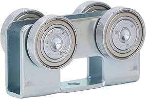 Amazon.com: Trolley Assembly Pulley Wheel Components Roller Sliding ...
