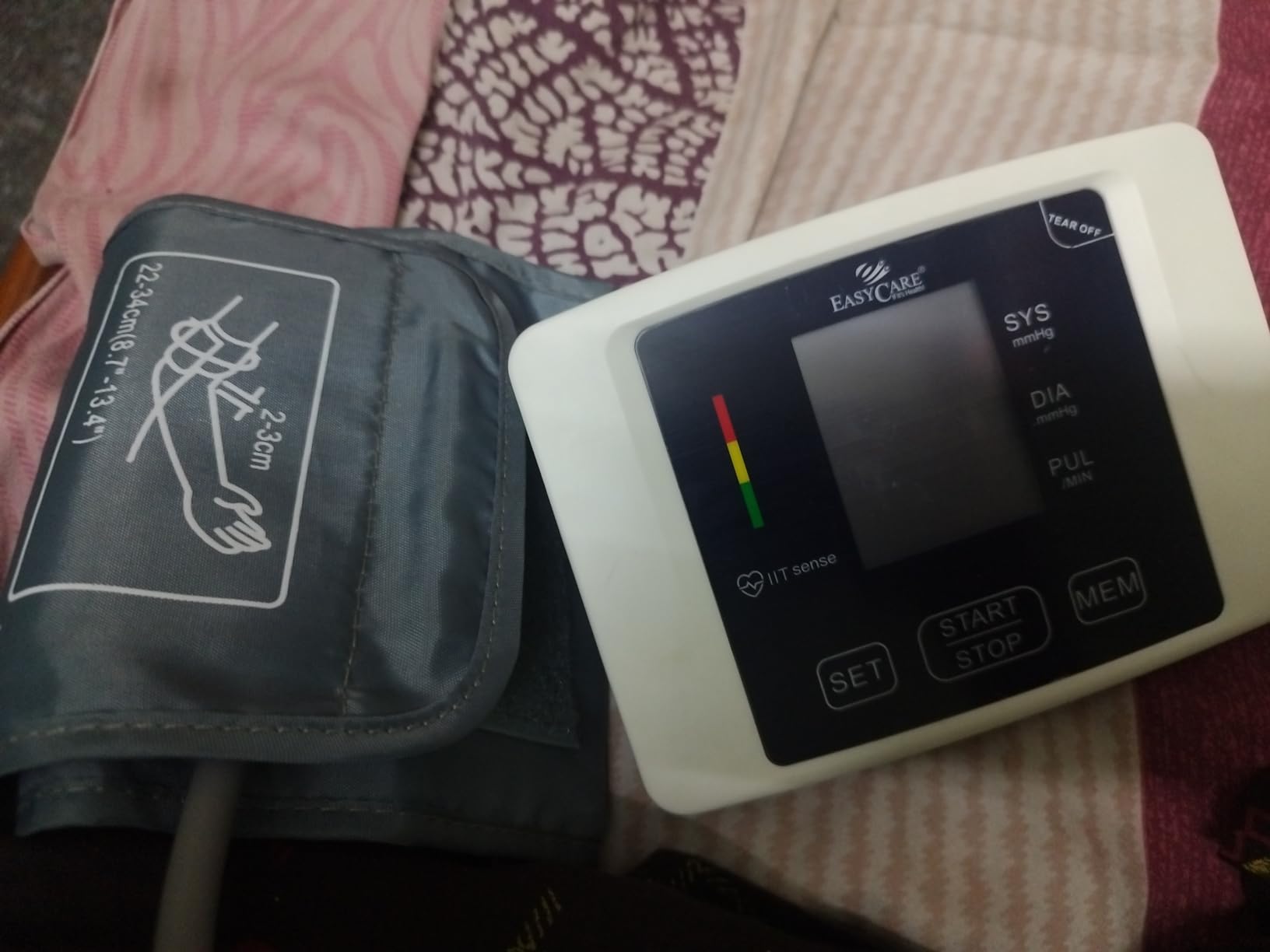 EasyCare Automatic Digital Blood Pressure Monitoring Machine with ...