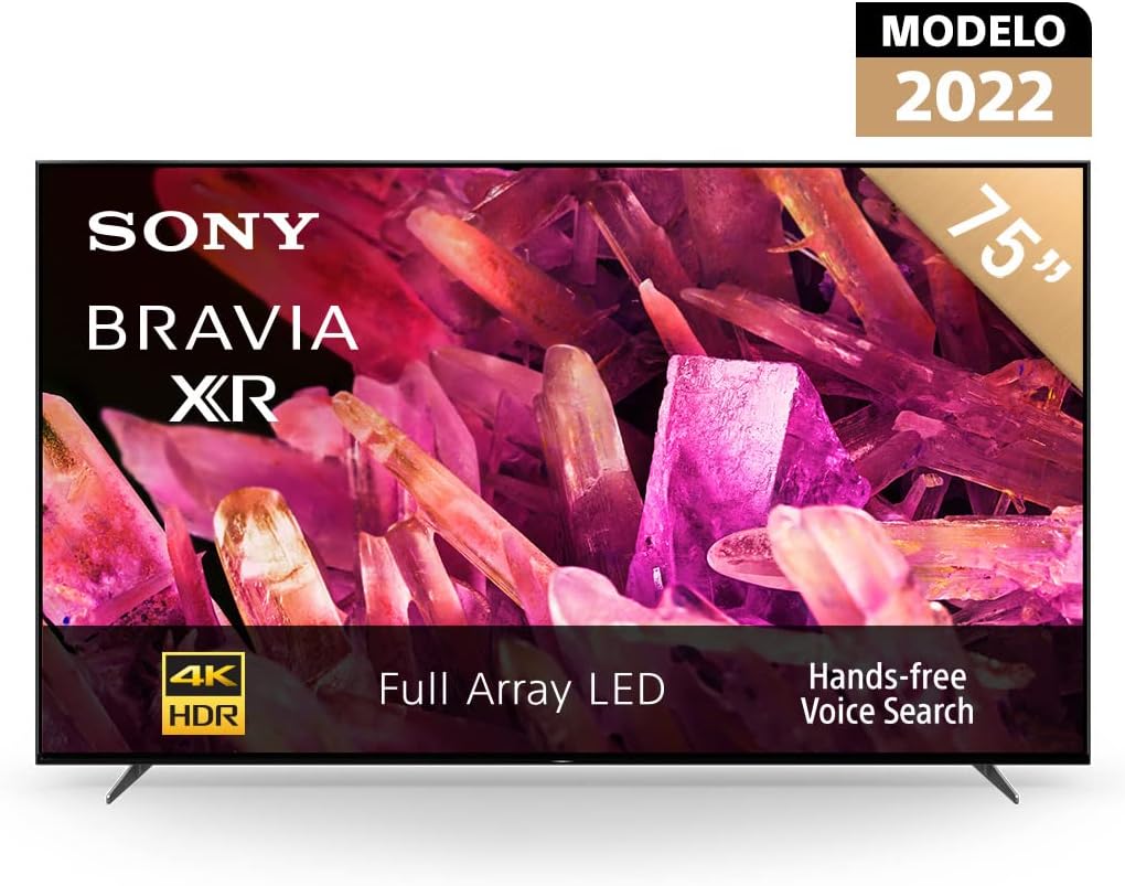 Sony Pantalla 75 Pulgadas XR75X90K BRAVIA XR Full Array LED 4K UHD ...