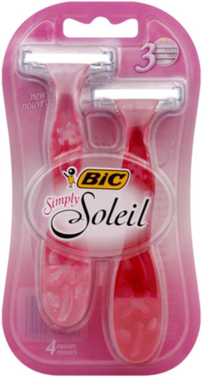Amazon.com: Bic Simply Soleil Razors - 4 ct, Pack of 4 : Beauty ...