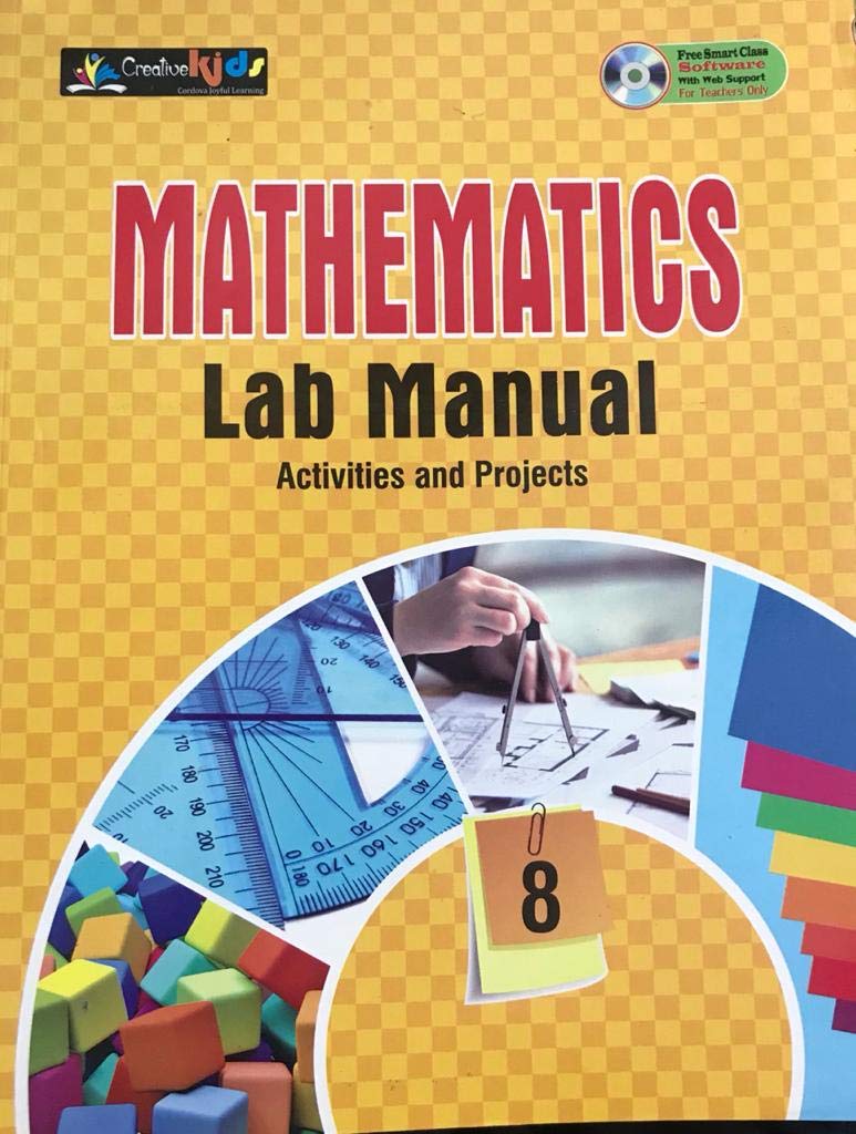 MATHEMATICS LAB MANUAL CLASS 8 CREATIVE KIDS : Amazon.in: Books