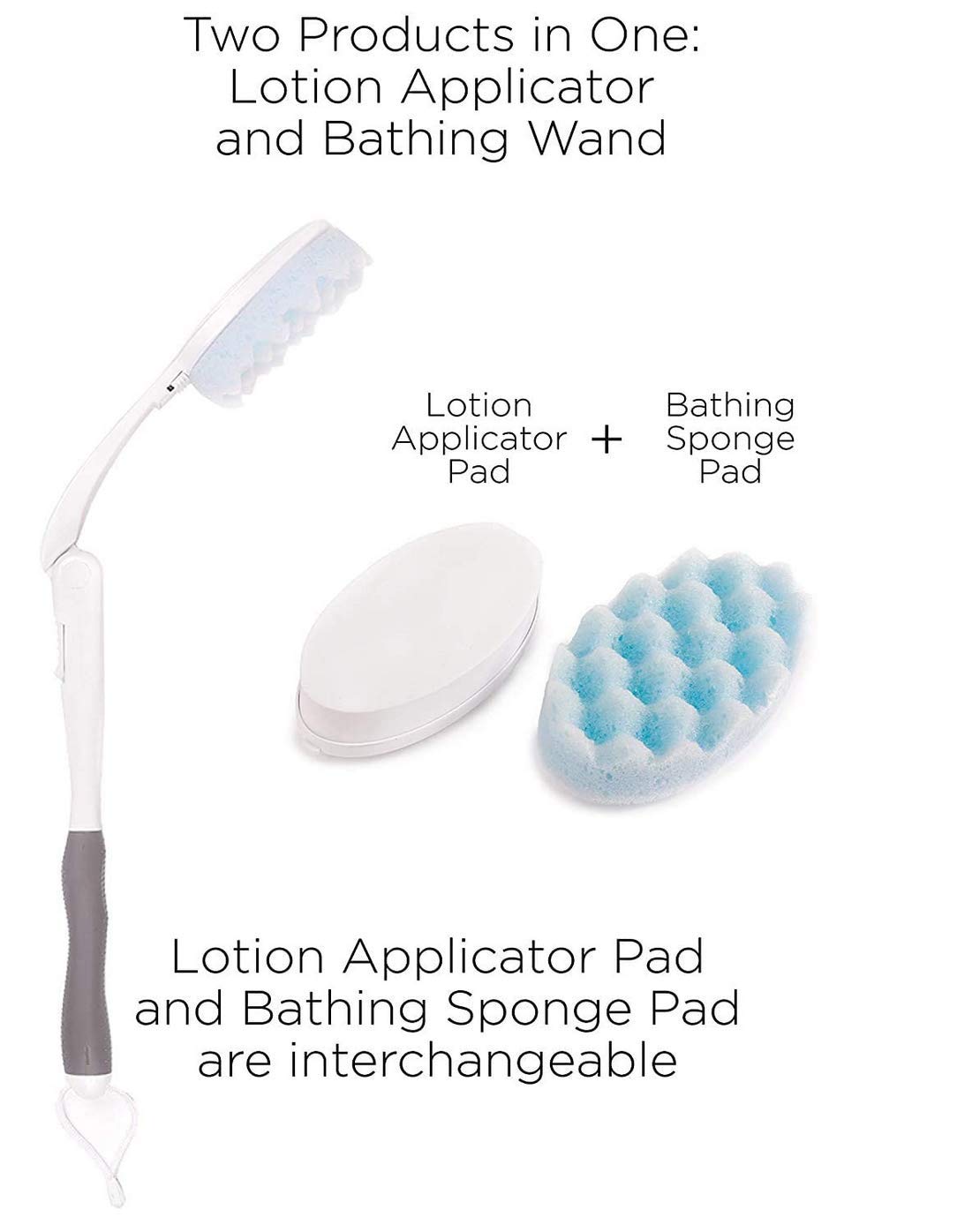 Snapklik.com : Juvo Products Replacement Bath Sponges For Combination ...