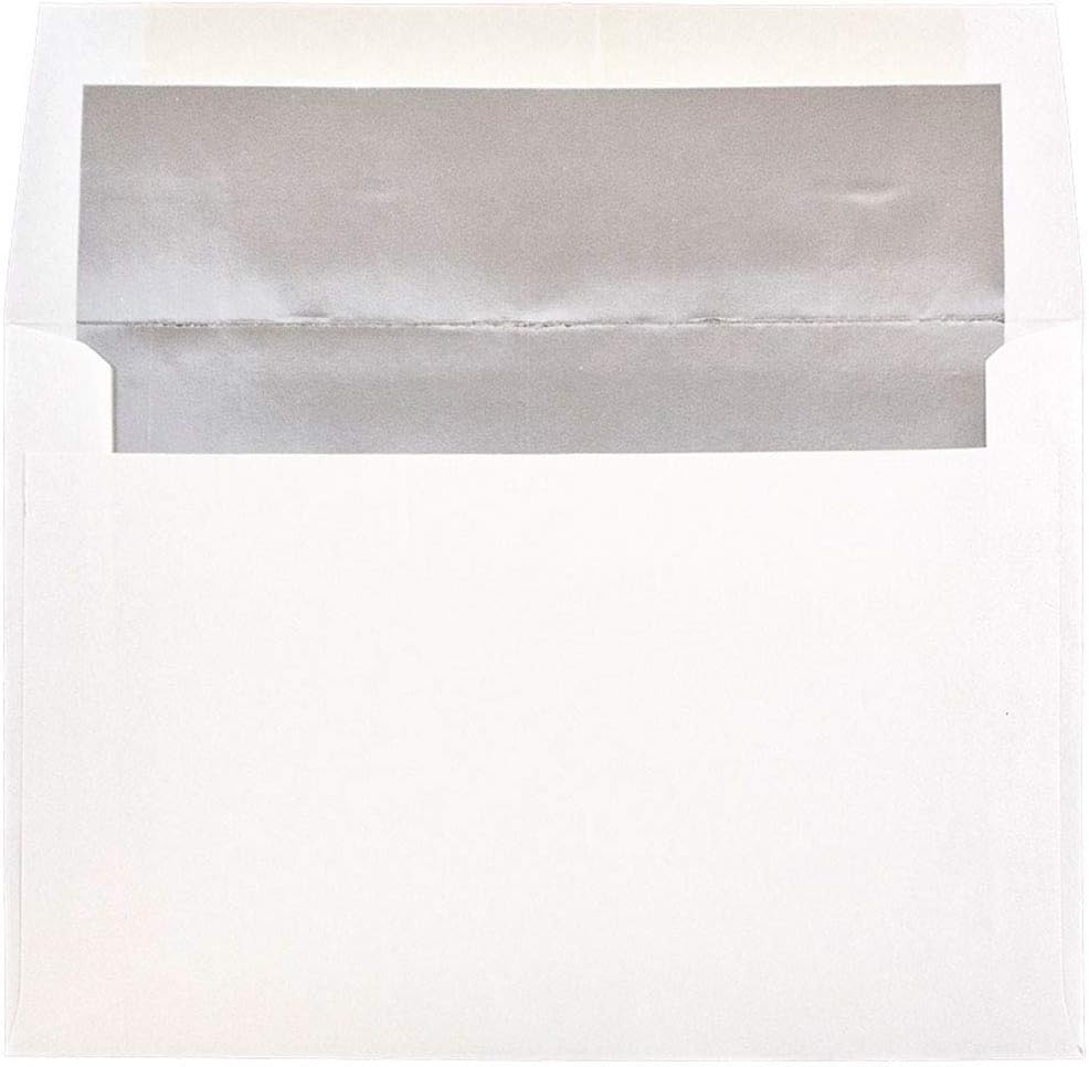 Amazon JAM PAPER A8 Foil Lined Invitation Envelopes 5 1 2 X 8 1