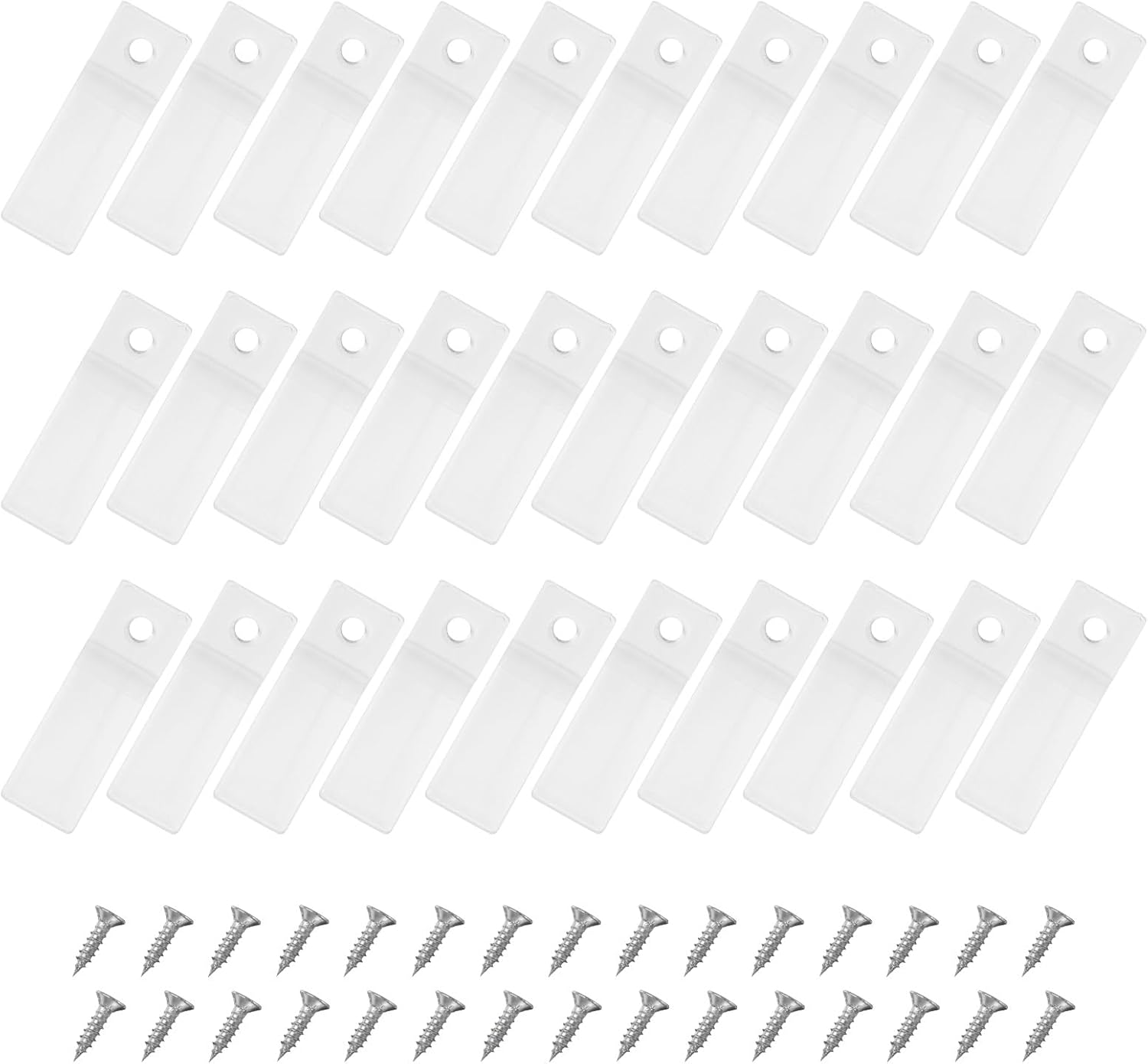 uxcell Anti-Slip Drawer Stops, 30 Pcs 1.97'' Plastic Drawer Stopper ...