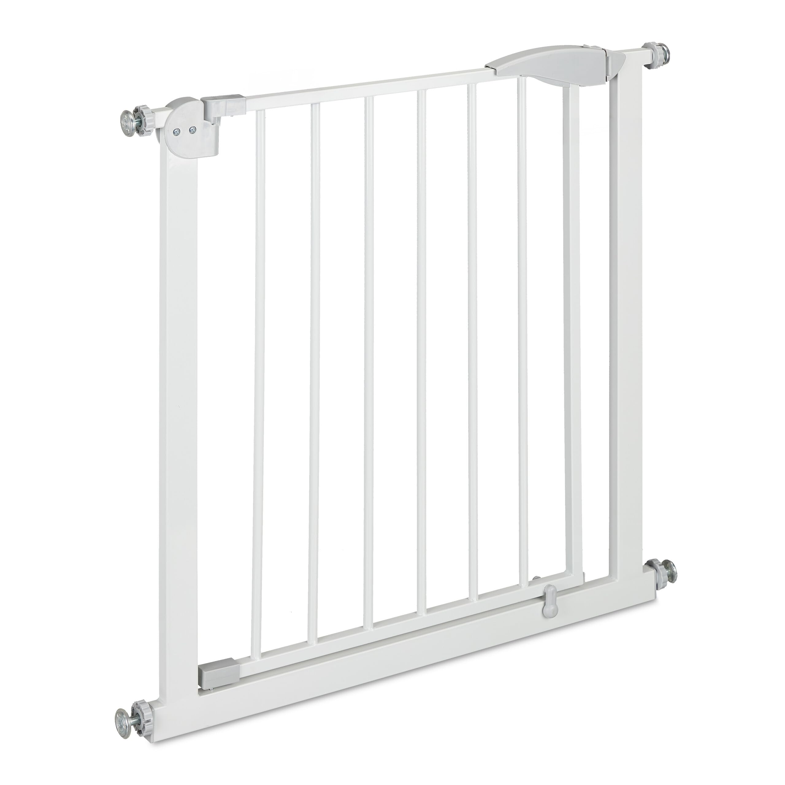 Relaxdays Türschutzgitter, ohne Bohren, Kinder & Hunde, Klemmgitter 76 ...