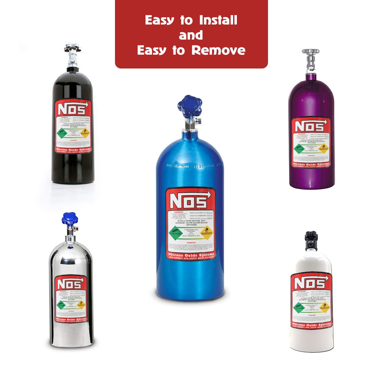 NO W NOS NITROUS OXIDE BOTTLE LABEL STICKER DECAL THE BEST QUALITY C $2 ...