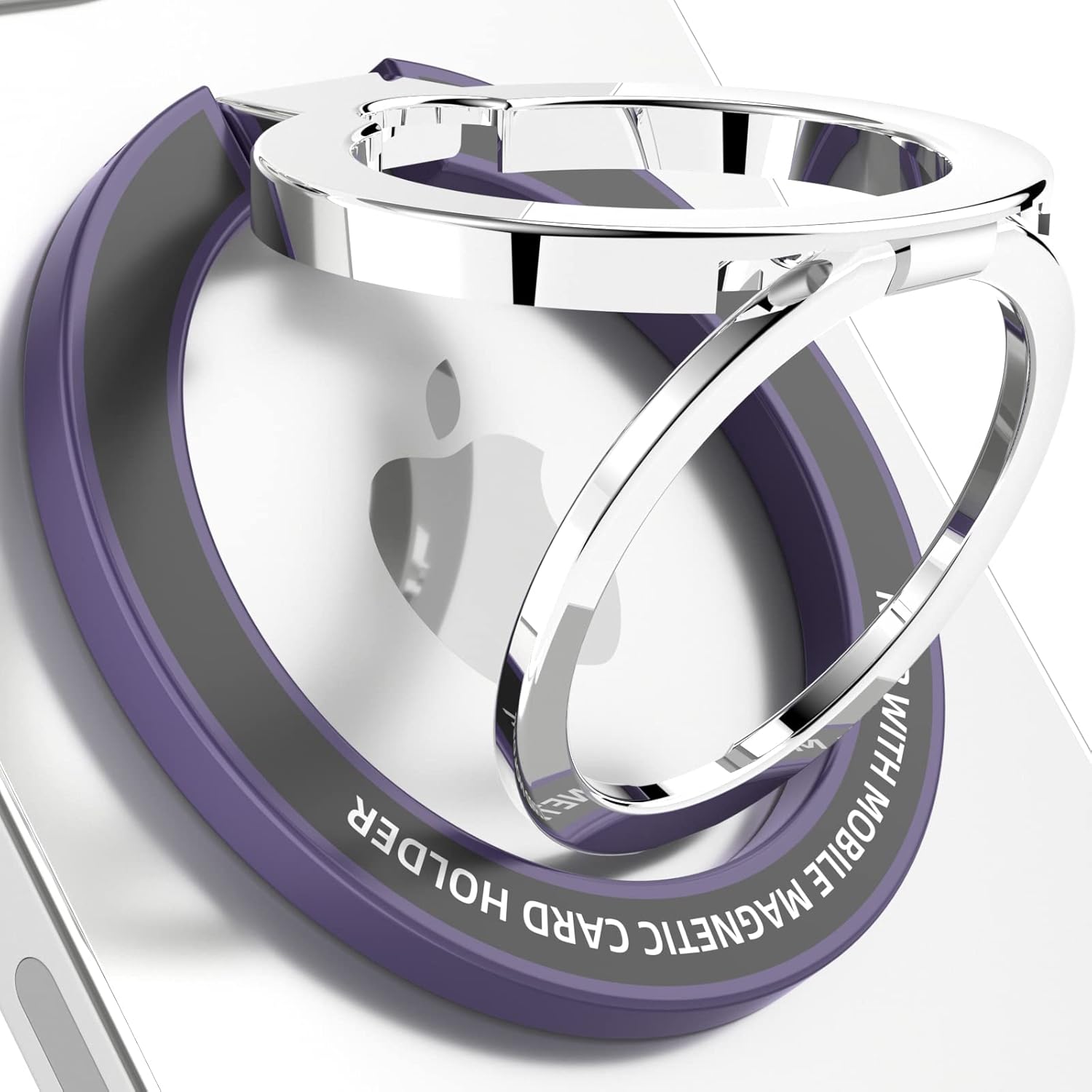 Amazon.com: SaiMeun Magnetic Phone Ring Stand for MagSafe，Metal ...