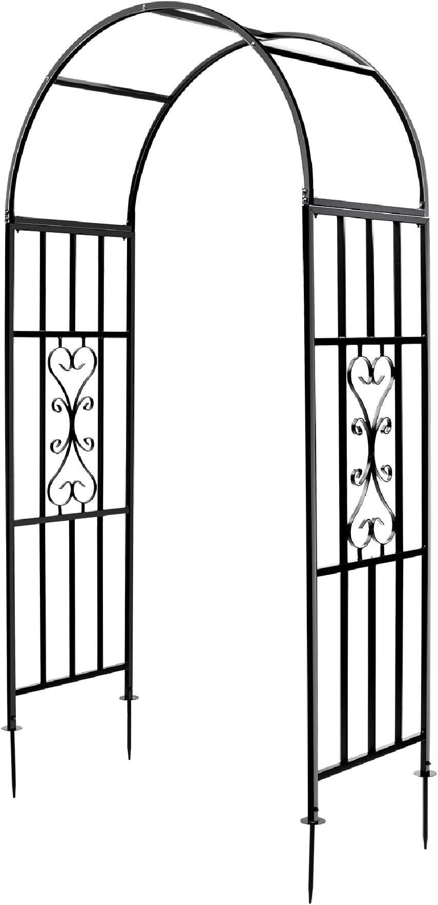 Amazon.com : Achla Designs ARB-11 Modern Metal Arbor Arch,Garden Décor ...