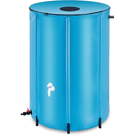 275 Gallon Water Tank Rain Barrels To Collect Rainwater From Gutter IBC ...