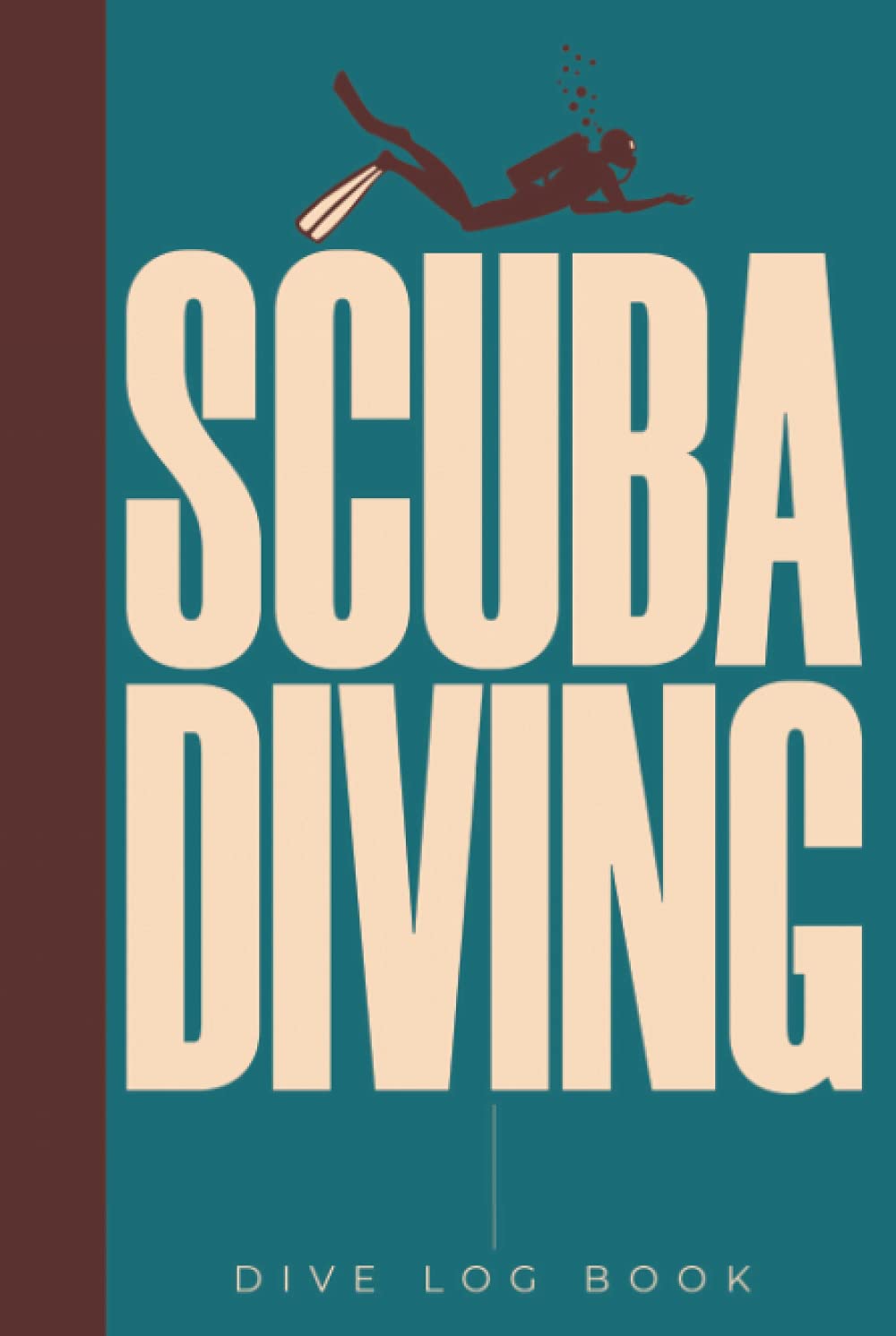 Scuba Diving Dive Log Book: Hardcover & Hardback Scuba Diving Log Book ...