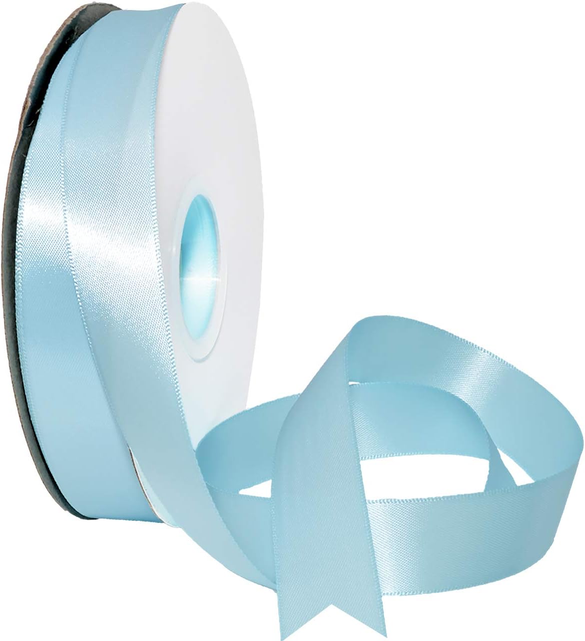 Amazon.com: Morex Ribbon Double Face Satin Ribbon 7/8" X 50 YD Light ...