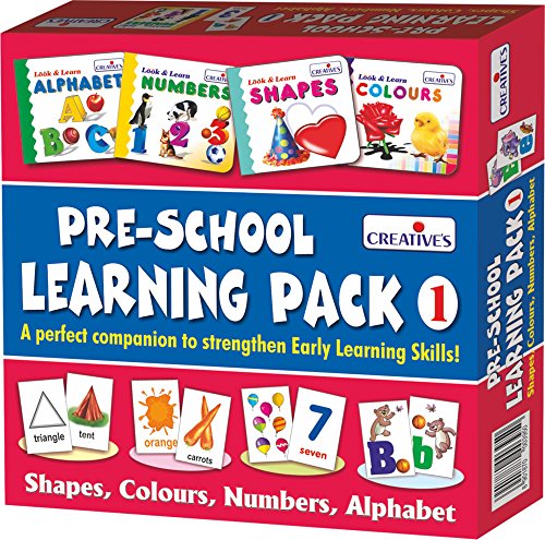Creative's Educational Aids 1007 Pre - School Learning Pack 1 (Shapes ...