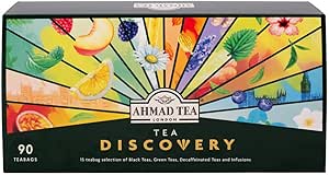 Ahmad Tea Gifts | Tea Discovery Selection Pack | Black teas, Green teas, Fruit teas, Infusions ...