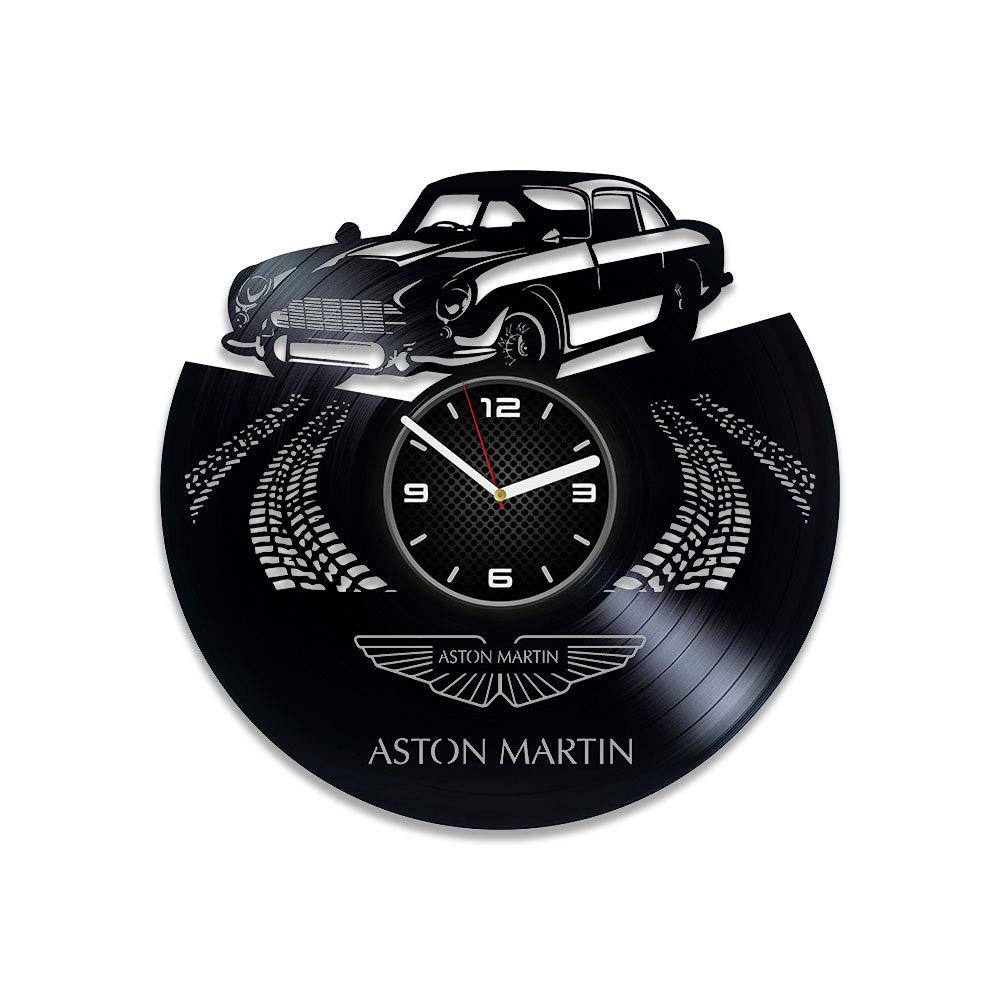 Amazon.com: DecorStudioUA Aston Martin Vintage Car Wall Clock, 12 inch ...