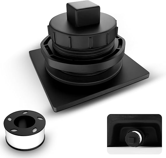 Amazon.com: Stock Tank Drain Plug Fit for rubbermaid Commercial 50 70 ...