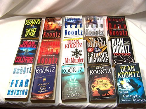 Dean Koontz 15 Volume Set: Face,Thunder,Phantoms,Darkfall, Midnight ...