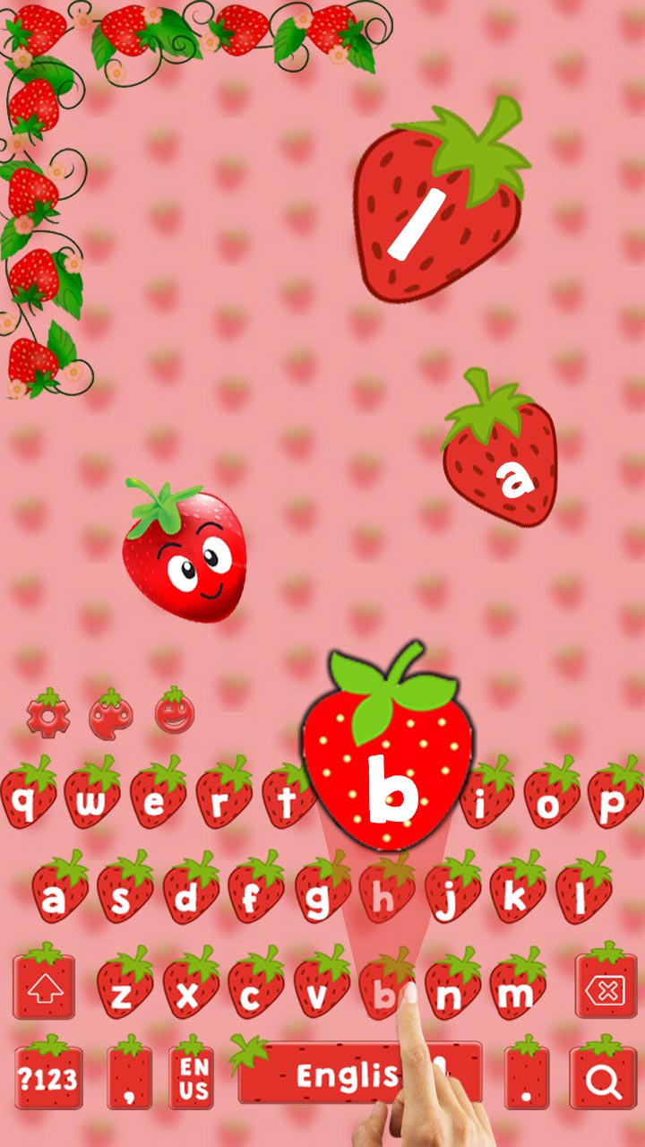 Red Strawberry Keyboard - App on Amazon Appstore
